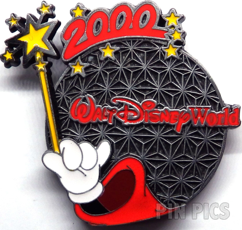 PP9 - WDW - Sorcerer Mickey Wand - 2000 - Spaceship Earth - PinPics