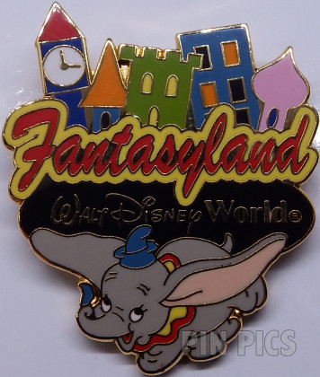 PP133 - WDW - Dumbo - Fantasyland - Flying - PinPics