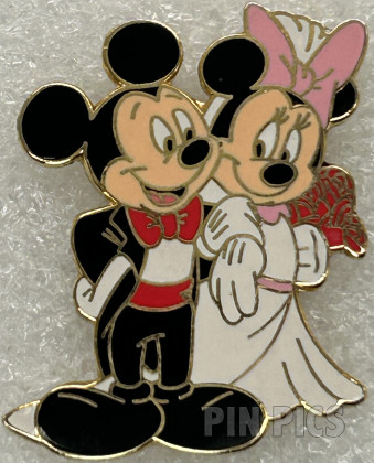 PP260 - WDW - Mickey and Minnie - Bride and Groom - 2000 Wedding Series ...