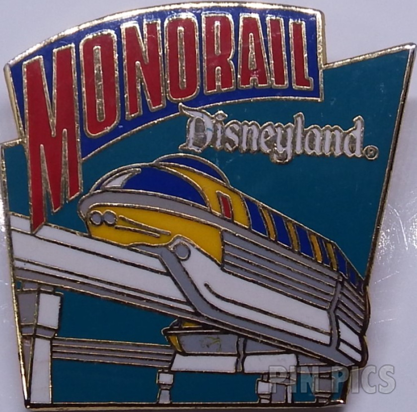 PP150 - DLR - Mark III Monorail - 1998 Attraction Series - PinPics