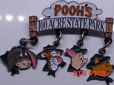 PP165 - WDW - Pooh's 100 Acres State Park Dangle - PinPics