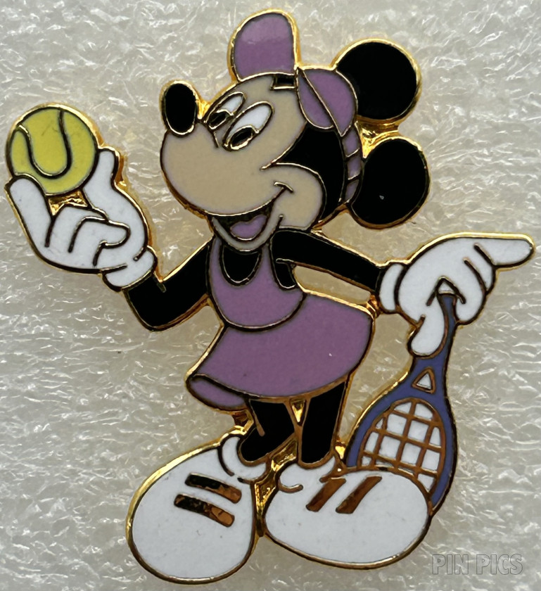 PP338 - WDW - Minnie Mouse - Tennis - No Eyelashes - PinPics