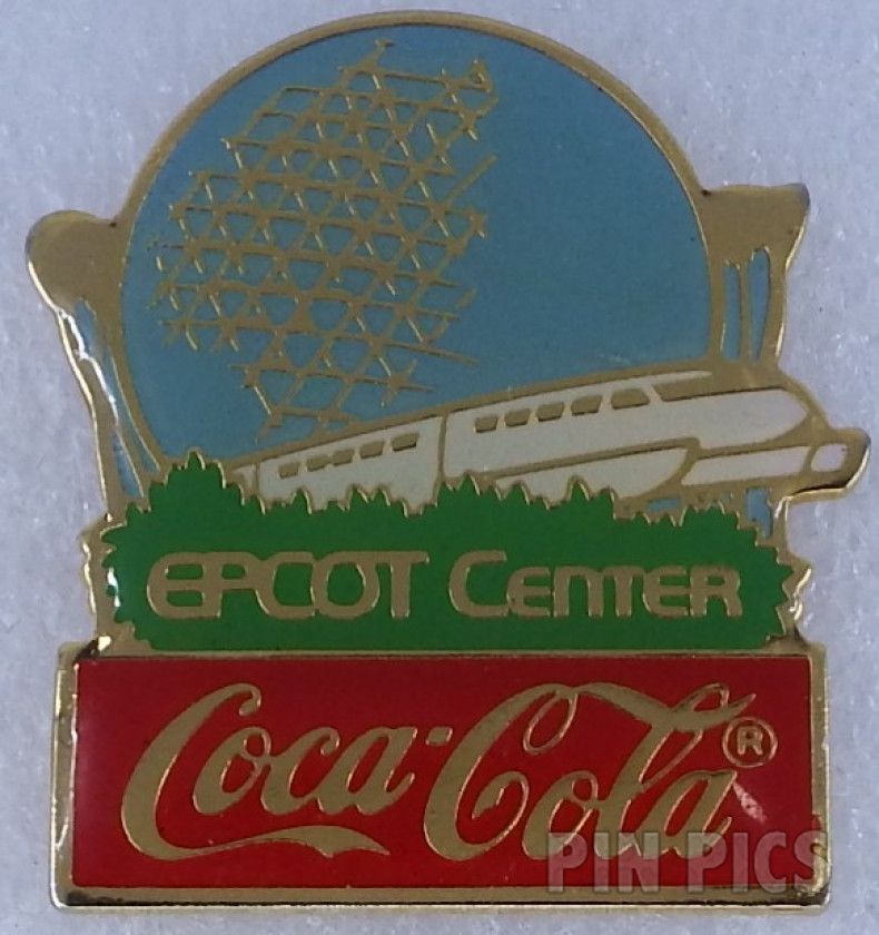 PP559 - WDW - Epcot Center - 15th Anniversary - 1986 Coca-Cola Framed ...