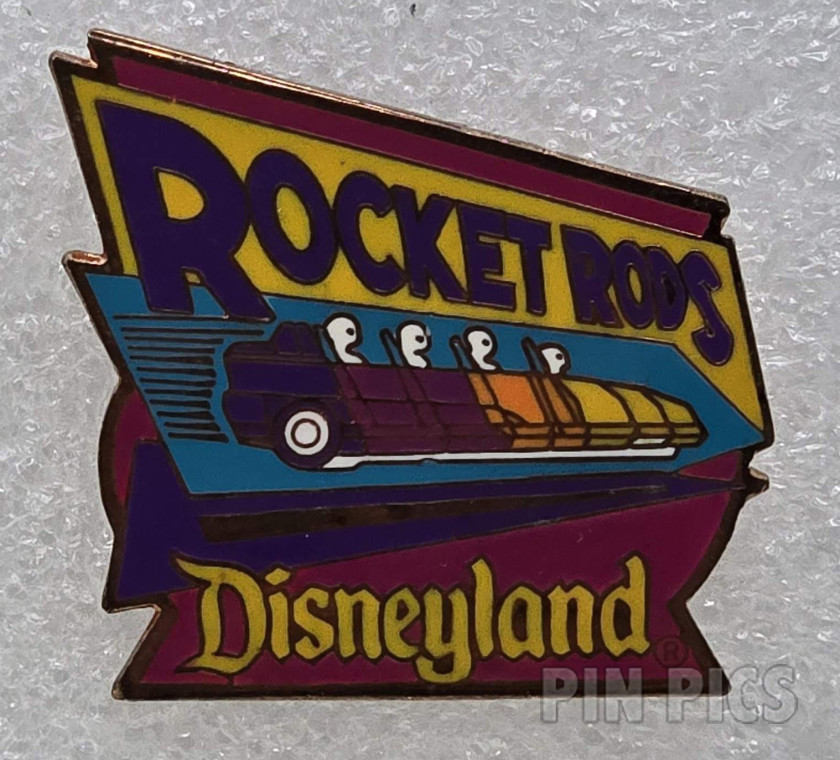 PP360 - DLR - Rocket Rods - 1998 Attraction Series - PinPics