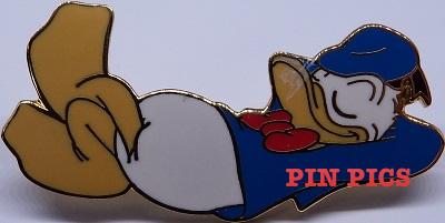 PP619 - Donald Duck - 65th Anniversary: Sleeping Donald - PinPics