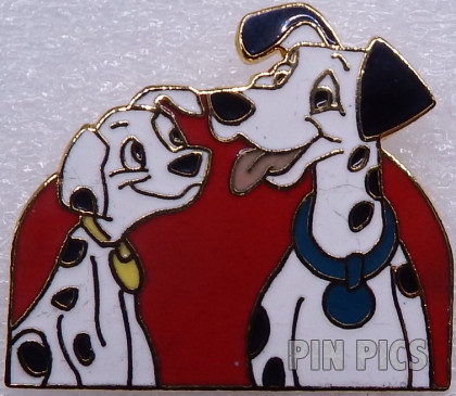 PP1056 - Pongo and Puppy - 101 Dalmatians - PinPics