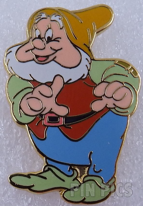 PP963 - WDW - Happy - Snow White and the Seven Dwarfs - PinPics