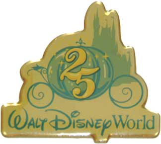 PP838 - WDW - Cinderella Coach - Castle - 25th Anniversary - Cast ...