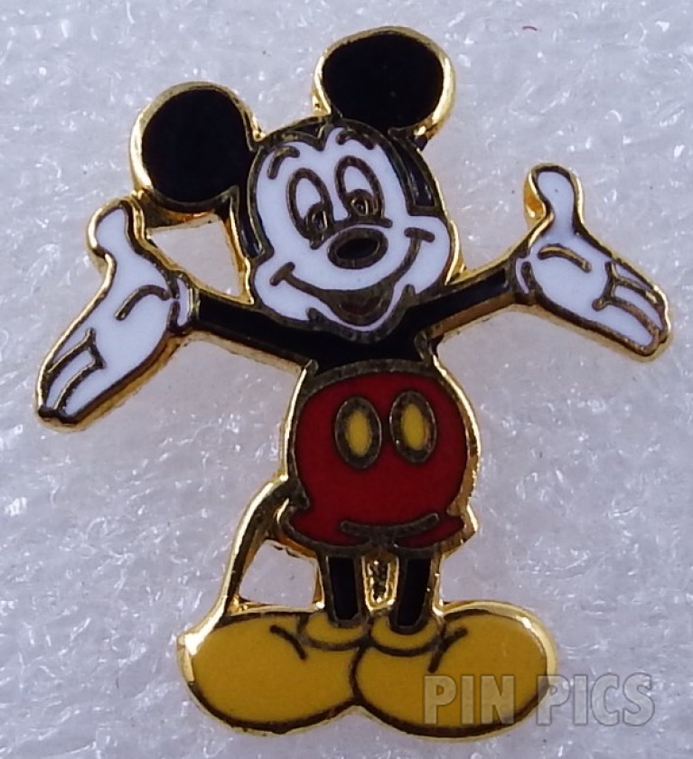 PP1563 - Mickey - Ta-dah Pose - Gold Tail - White Face - Version 6 ...