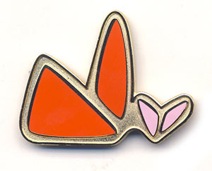 PP1548 - Fantasia 2000 - Beethoven Triangle Butterfly - PinPics