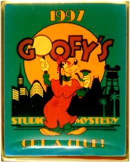 PP1556 - WDW - Goofy - Goofy's Studio Mystery 1997 - Get a Clue! - PinPics