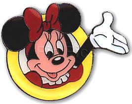 PP1645 - Germany ProPin - Minnie Mouse in Yellow Circle - PinPics