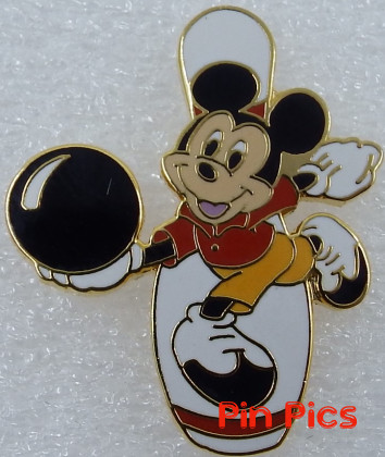 PP1973 - Mickey - Bowling Pin - Larger Version - PinPics