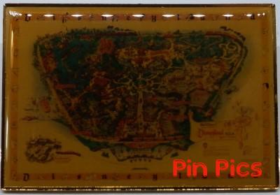 PP2064 - DLR - Original Disneyland Souvenir Map - Annual Passholder ...