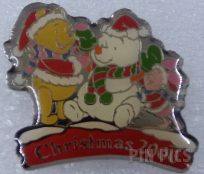 PP3060 - TDR - Pooh & Piglet - Snowman - Pooh Christmas 2000 - TDL ...