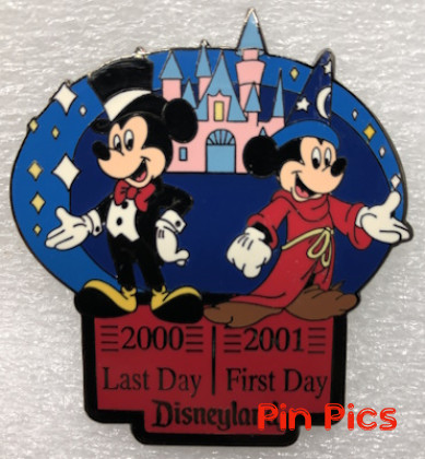 PP3365 - DLR - Mickey and Sorcerer Mickey - Last Day - First Day - New ...
