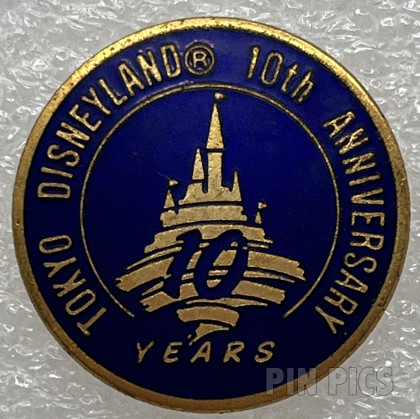 PP3230 - TDR - Castle - 10th Anniversary - Blue - Cast Member - TDL ...