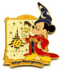 PP3232 - Japan - Sorcerer Mickey - Painting the Castle - 10th ...