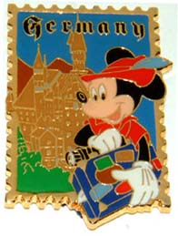 PP3289 - Mickey Mouse - Epcot 15th Anniversary - Germany Stamp - PinPics
