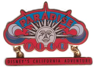 PP3533 - Paradise Pier dangle - PinPics