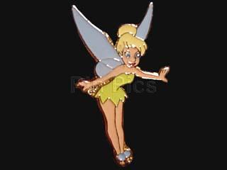 PP3701 - Tinker Bell (Arms Spread Wide) Mini Pin - PinPics