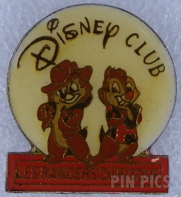 PP3879 - Chip and Dale - Disney Club - Les Rangers Du Risque - PinPics
