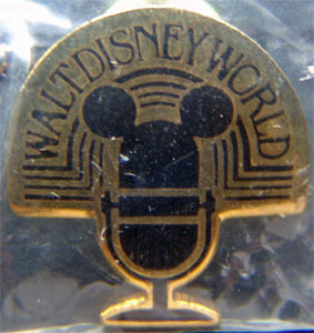 PP3853 - WDW - Microphone - Walt Disney World Radio - PinPics