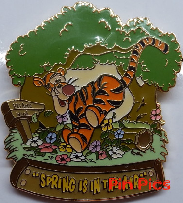 PP4181 - WDW - Tigger - Spring is in the Air - Seasonal Series - PinPics