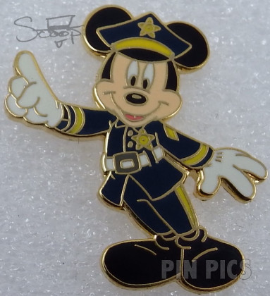 PP4182 - Multiple - Mickey Mouse - Policeman - PinPics