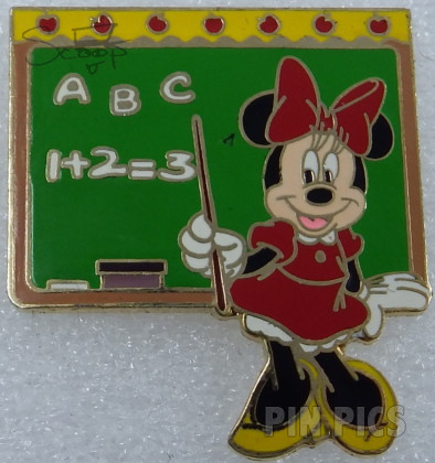 PP4209 - WDW - Minnie Mouse - School Teacher ABC - PinPics