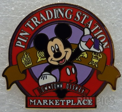 PP4334 - WDW - Pin Trading Station - Pluto's Pin Pursuit - Downtown ...