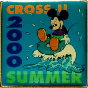 PP4799 - WDW - Mickey - Cross-U Summer 2000 - Cast Exclusive - PinPics