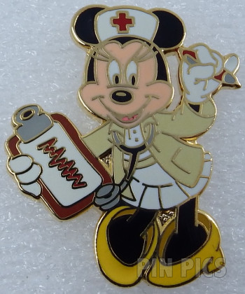 PP5017 - WDW - Nurse Minnie Mouse - Version 1 - PinPics