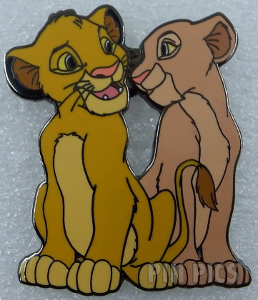 PP5801 - DLR - Simba and Nala - Mystery - Lion King - PinPics