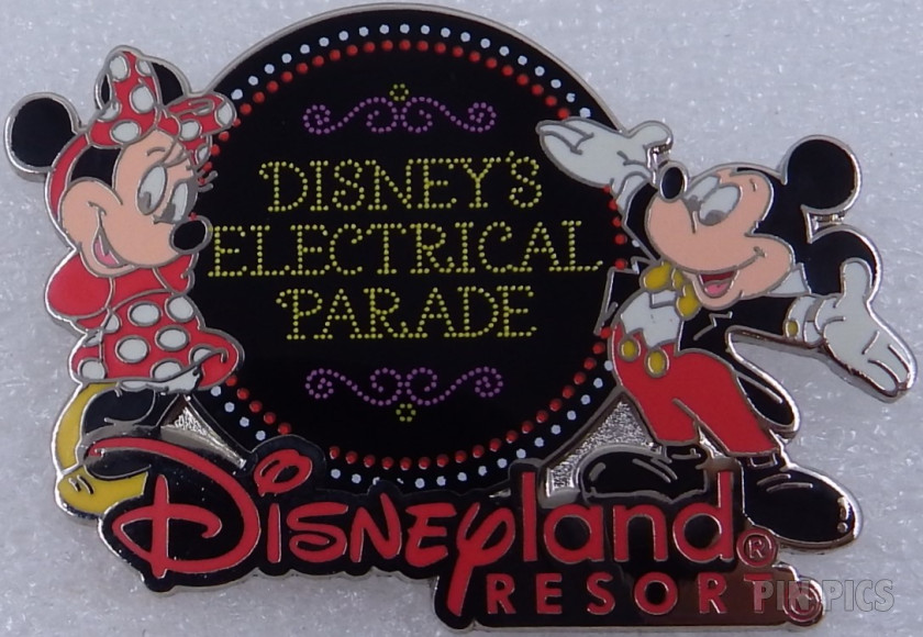 PP5642 - DL - Mickey and Minnie Mouse - Electrical Parade - PinPics