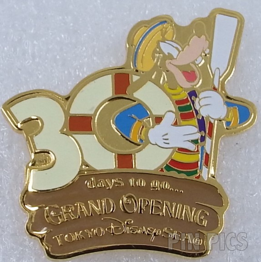 PP6221 - Japan - Goofy - 30 Days To Go - TDL - PinPics