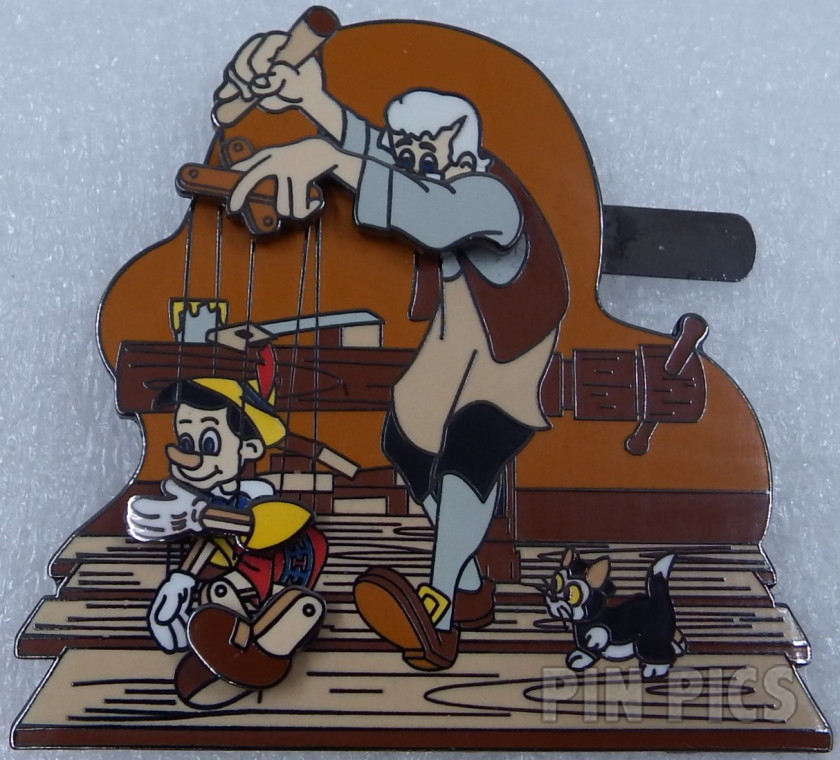 PP6278 - WDW - Pinocchio - Geppetto Puppet - PinPics
