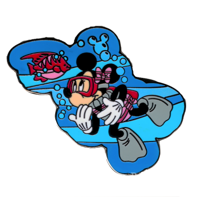 PP6289 - DCA - Minnie Mouse - Scuba Series - PinPics