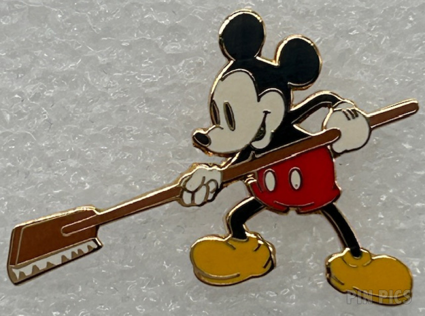 PP6974 - WDW - Mickey - Cast Member - Custodial Award - Sweeping Mickey ...
