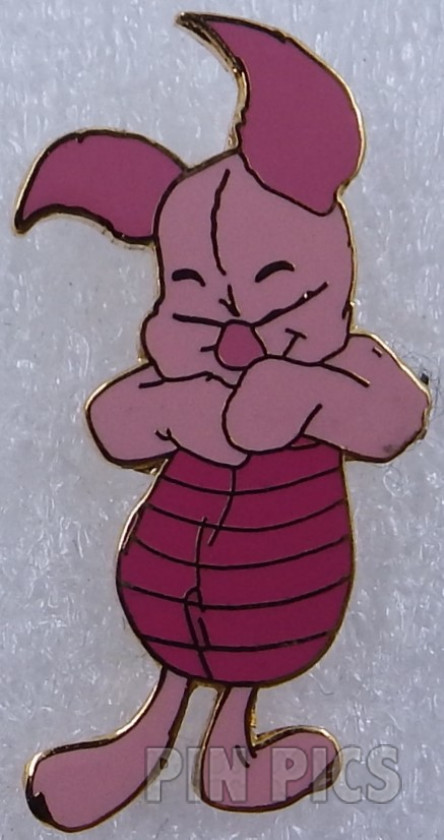 PP6469 - WDW - Piglet Laughing - PinPics