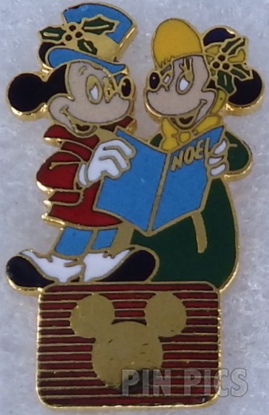PP8249 - Disney Channel - Mickey and Minnie - Christmas Caroling - PinPics