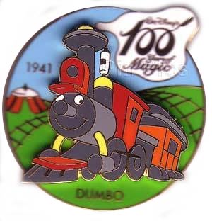 PP7829 - Japan - Casey Jr - Dumbo Train - 100 Years of Magic - PinPics