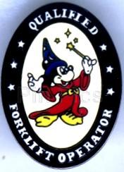 PP8160 - Walt Disney Imagineering Cast Forklift Operator Pin - PinPics