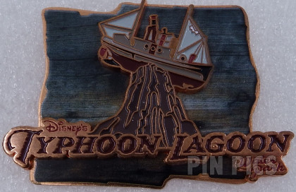 PP8686 - WDW - Typhoon Lagoon Water Park - Atlas Map - Cast Exclusive ...