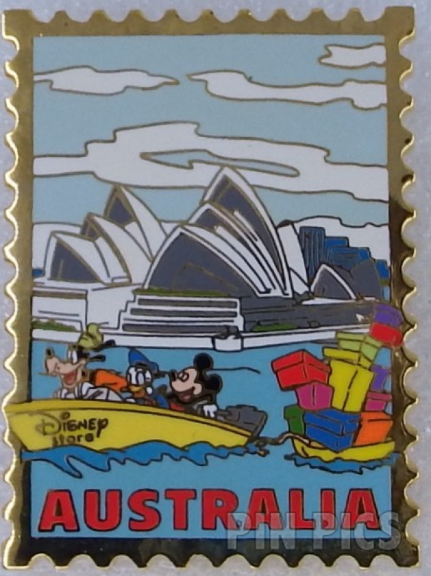 PP8811 - Japan - Mickey and Goofy - Australia Stamp - Walt Disney 100th ...