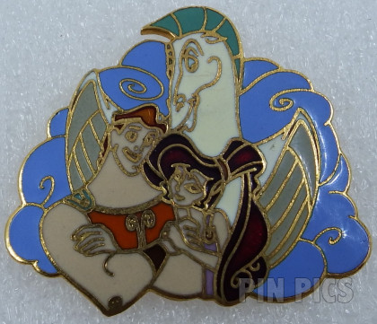 PP9327 - Hercules and Megara and Pegasus - Good Characters - PinPics