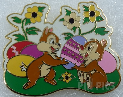 PP10633 - DLR - Chip and Dale - Easter 2002 - Easter Eggs - PinPics