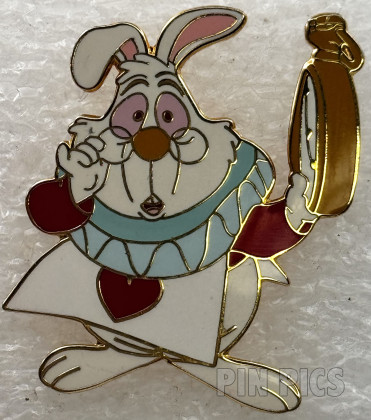 PP11647 - White Rabbit - Alice in Wonderland - Holding Pocket Watch ...
