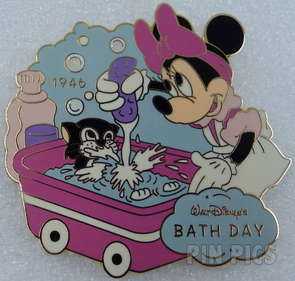 PP12157 - Japan - Minnie Mouse & Figaro - Bath Day 1946 - History of ...