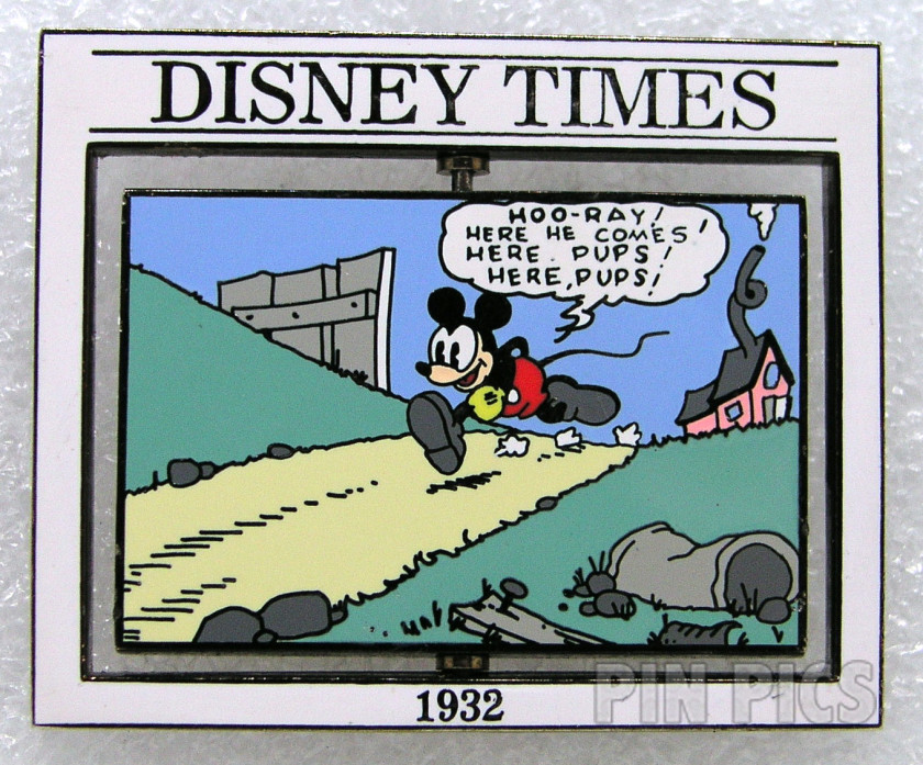 PP11756 - WDW - Mickey Mouse - Disney Times Sunday Comic Strip #7 - PinPics